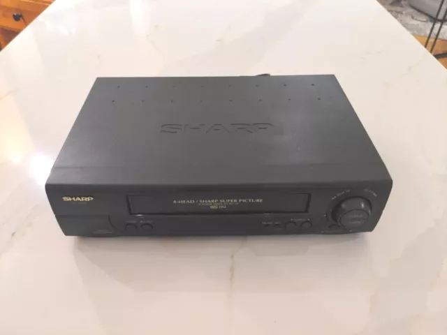 SHARP VC-A582U VCR VHS Player Recorder 4-Head Video Cassette Recorder ... SHARP VC-A582U VCR VHS Player Recorder 4-Head Video Cassette Recorder ...