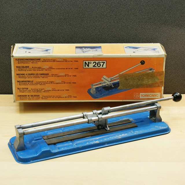 COUPE CARRELAGE MANUEL 300mm TOMECANIC N°267 _ Carrelette carreaux Tile ...