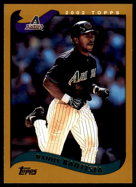 CARTE DE BASEBALL Topps 2002 Danny Bautista B cartes de baseball #73 ...
