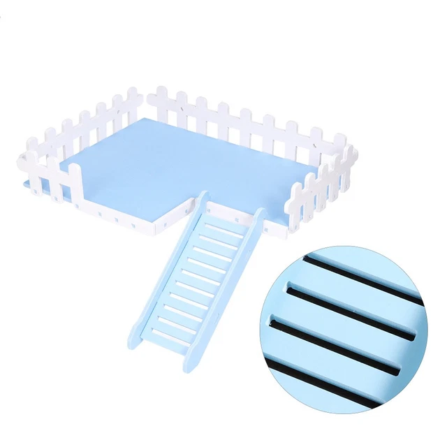 PET CLIMBING LADDER Small Cage Accessories Hamster Fence Playing Toy ...