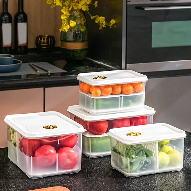 CRISPER BOX DRAINAGEFACH Food Grade Gemüse- und Obst-Abflussbox Food ...