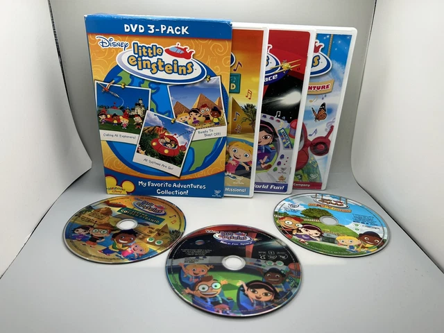 DISNEY LITTLE EINSTEINS Fall 2008 DVD 3-Pack: My Favorite Adventures ...