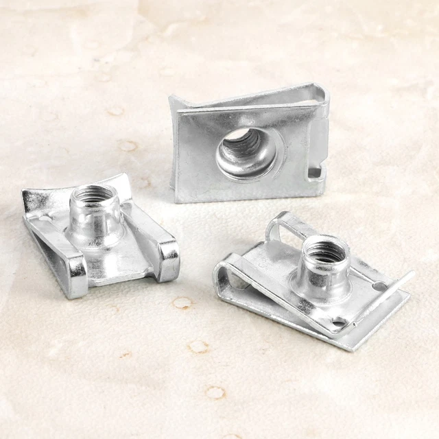 75X FAIRING BODYWORK Panel U Clips Clamp M6 U Nut Speed Fasteners ...