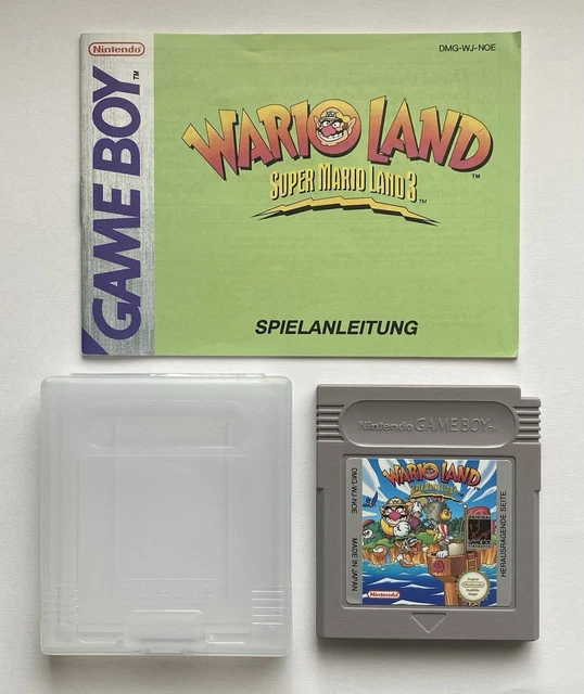 NINTENDO GAMEBOY WARIO Land Super Mario Land 3 TOP Zustand! EUR 31,60 ...