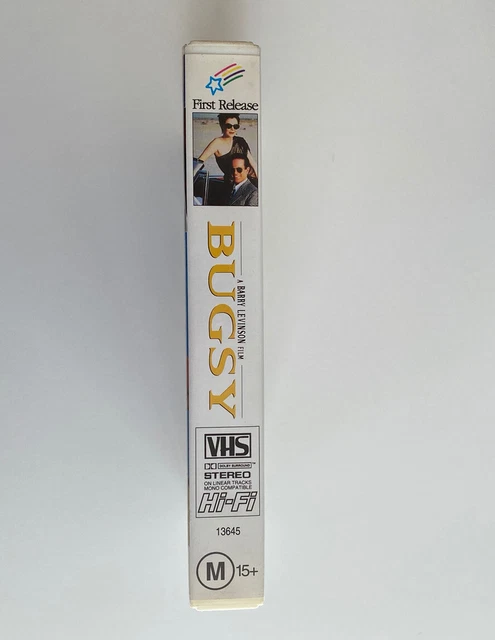 BUGSY [VHS] FIRST Release Big Box Video Tape Warren Beatty 1991 VGC $19.95 - PicClick AU