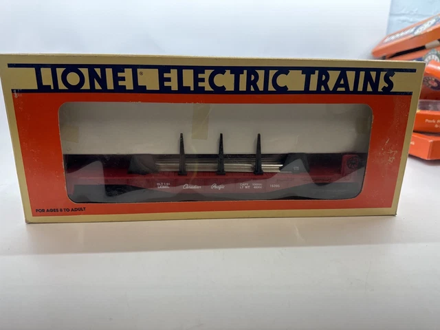LIONEL MODERN CANADIAN Pacific Rail Car W/ Load 16395 $28.04 - PicClick CA