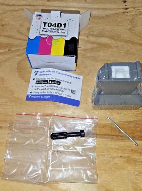 REPLACEMENT EPSON ECOTANK Ink Maintenance Box kit L14150/T04D100 T04D1 ...