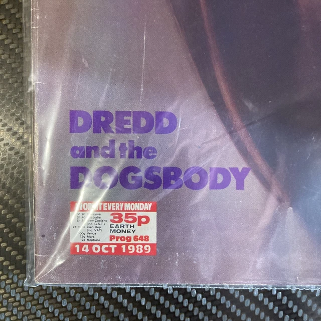 2000AD FEAT JUDGE Dredd Prog 648 14th October 1989 £1.92 - PicClick UK