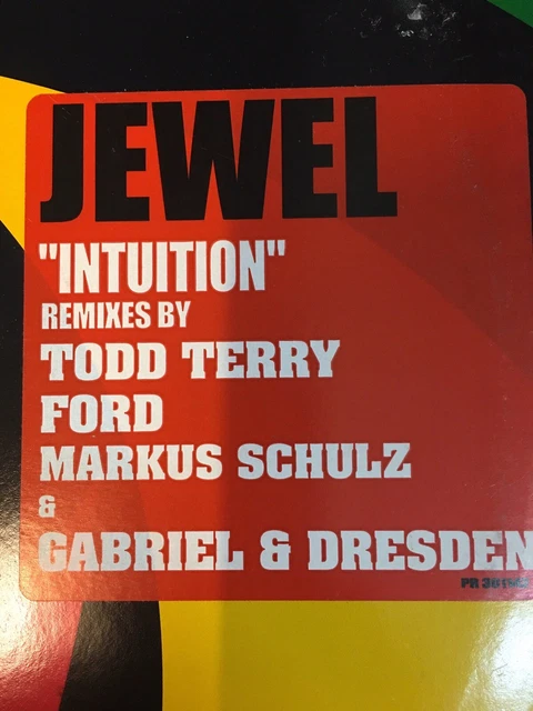 RARE JEWEL INTUITION Original 2003 Limited Vinyl Remix 2Lp Record 12 ...