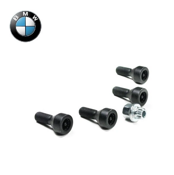ORIGINAL BMW FELGENSCHLOSS-SET M14x1,25 für BMW F-Modelle 36136776076 ...