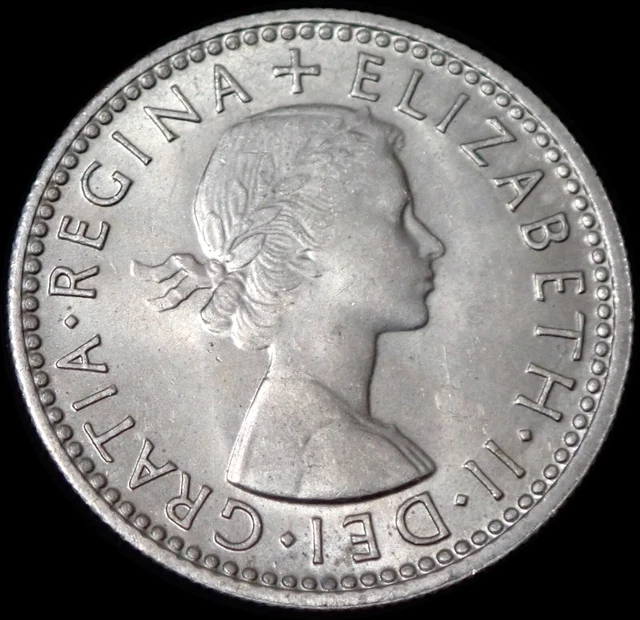 UK 6 PENCE 1963 Elizabeth II Sixpence Coin WCA MB1963 $7.09 - PicClick CA