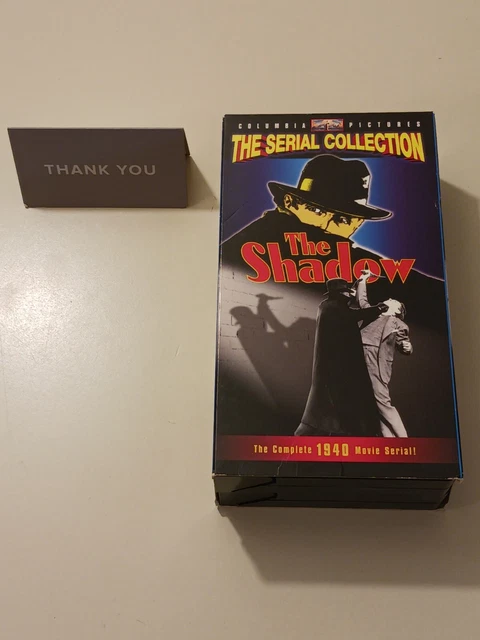 THE SHADOW THE Serial Collection The Complete 1940 Movie Serial 2 Tape ...