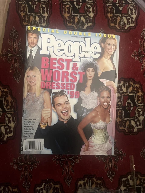 PEOPLE MAGAZINE 20/9/1999 Julia Roberts Cher Ricky Martin Gwyneth ...