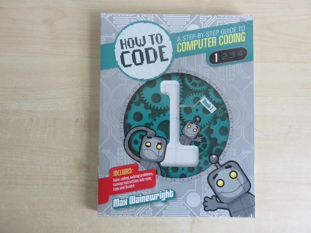 HOW TO CODE, Max Wainewright. 4 x coding guidebooks. £7.95 - PicClick UK