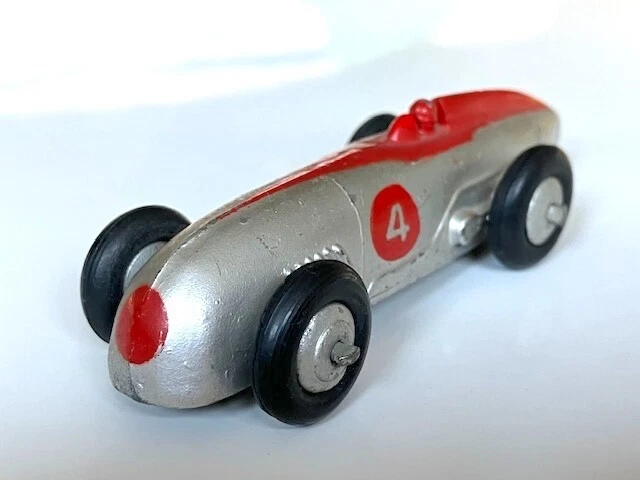 VERY GOOD ORIGINAL Dinky 23a/220 racing car with silver hubs. £16.00 ...