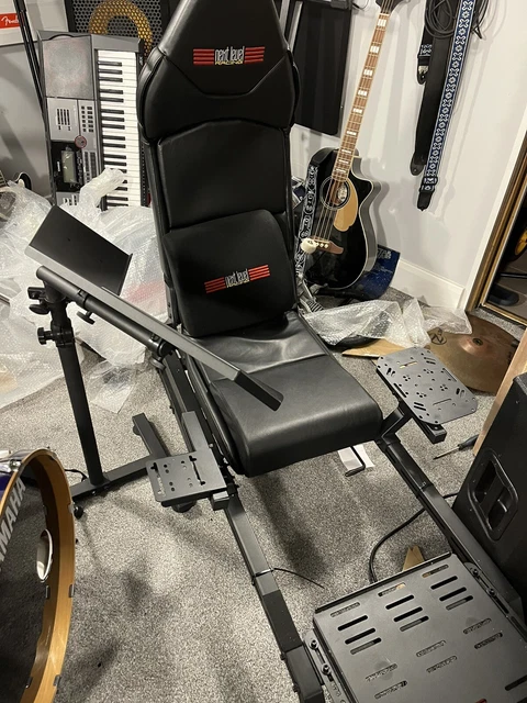 NEXT LEVEL RACING F-GT Cockpit Flight Sim Add Ons And Keyboard Stand £ ...
