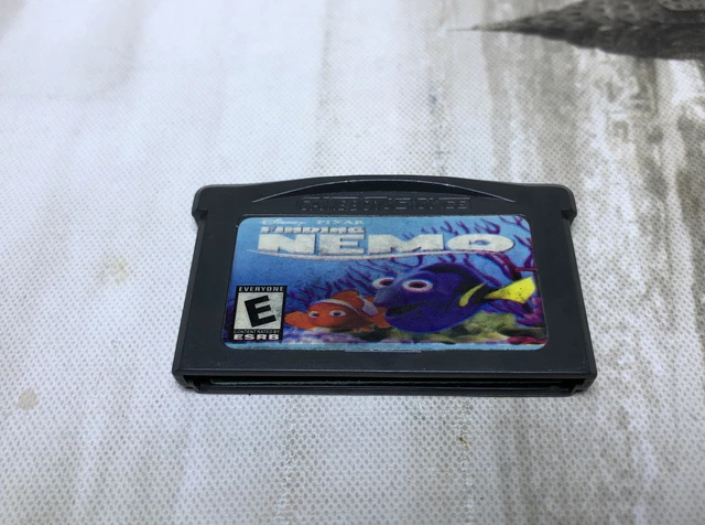 DISNEY PIXAR FINDING Nemo The Continuing Adventures GBA Game Boy ...