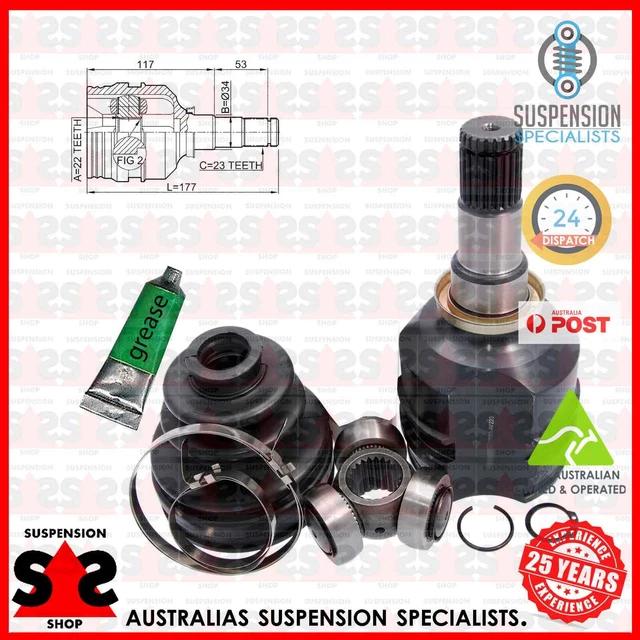 TRANSMISSION SIDED JOINT Kit, Drive Shaft Suit TOYOTA Avensis Estate ...