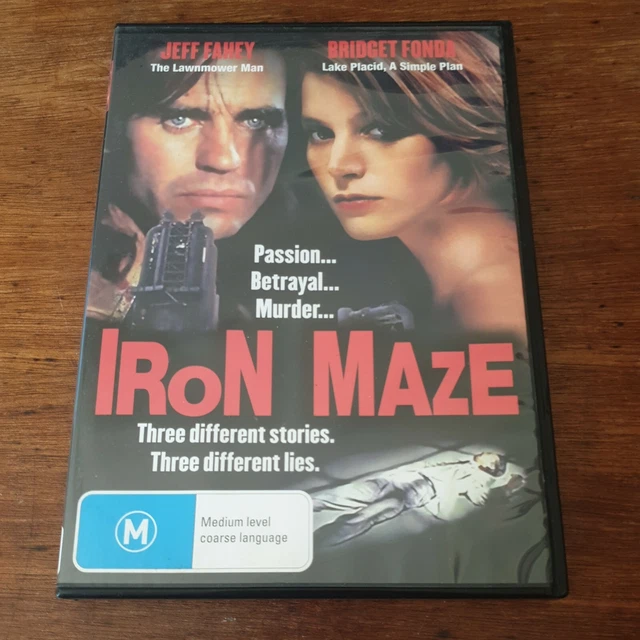 IRON MAZE DVD Jeff Fahey Bridget Fonda R4 Like New! FREE POST £5.18 ...