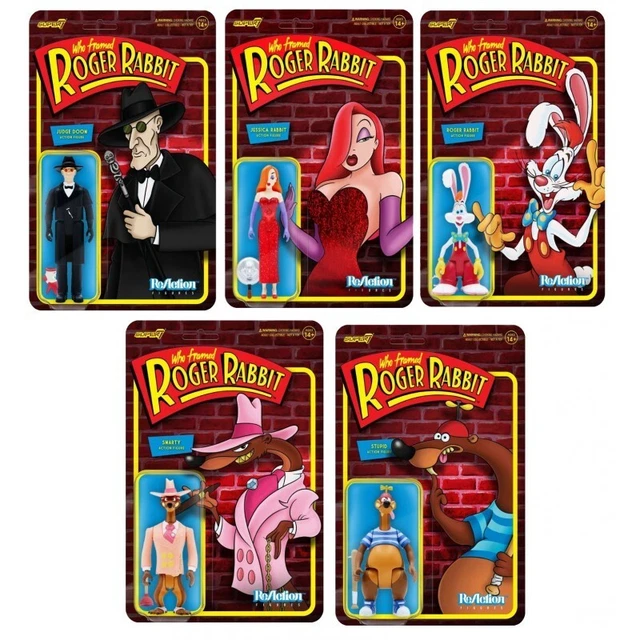 ROGER RABBIT COLLECTION. ReAction. Who Framed Roger Rabbit Super7 EUR ...