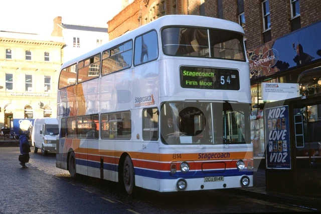 BUS PHOTO - Stagecoach Darlington 814 OCU814R Leyland Atlantean ex ...