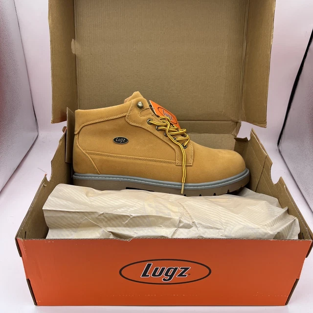 LUGZ MENS CHUKKA Boots Brown Nubuck Leather MMAXK-7660 Size 13 £36.51 ...