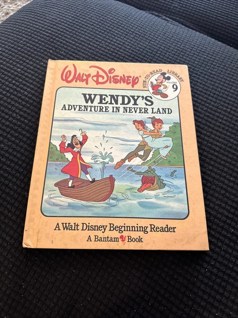 WENDY'S ADVENTURE IN Never Land (Walt Disney Fun-To-Read Library, Vo ...
