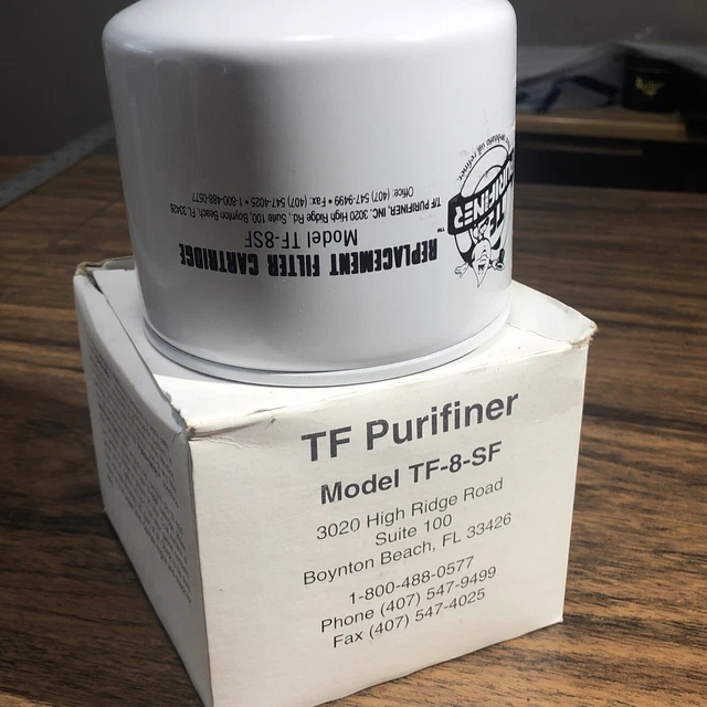 TF PURIFINER BYPASS Engine Oil Purification **Replacement Filter Only ...