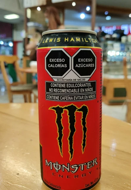 MONSTER ENERGY DRINK Lewis Hamilton A Edition 4 DOSEN MEXIKO NEU ...