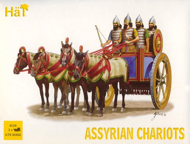 SOLDATINI 1/72 Assyrian Chariots HAT 8124 EUR 8,50 - PicClick IT