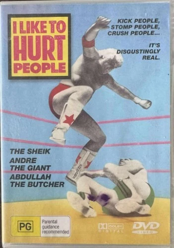 DVD I LIKE To Hurt People WWF Andre The Giant THE SHEIK $11.95 ...
