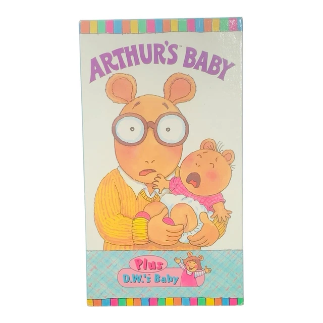 ~ARTHUR~ARTHUR'S BABY~D.W.S BABY~PBS Kids Educational Vhs Tested Vg ...