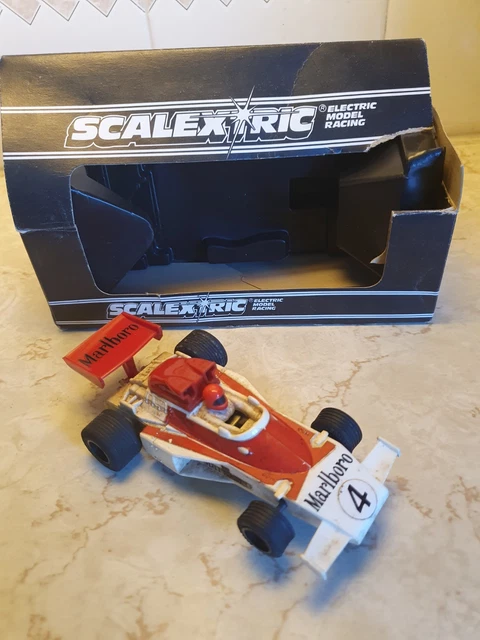 VINTAGE 1970S, SCALEXTRIC, C.127, Marlboro Mclaren M23..F1 Car, with ...