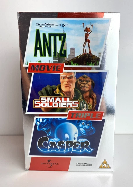 ANTZ, SMALL SOLDIERS & Casper VHS box set - NEW £6.99 - PicClick UK