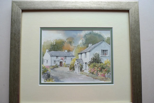 ORIGINAL AQUARELLGEMÄLDE VON Brian Eden Lake District Cottages ...