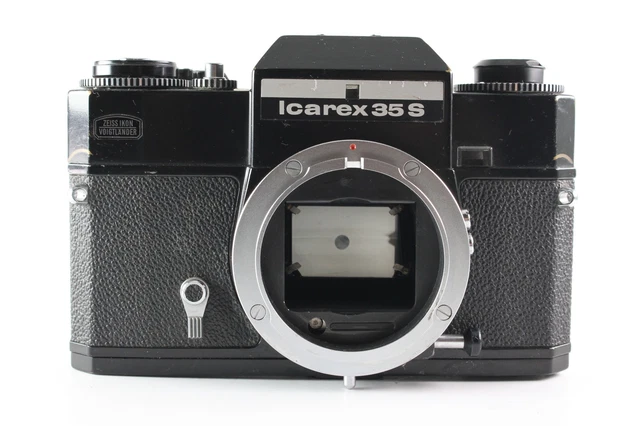 ZEISS IKON VOIGTLÄNDER Icarex 35S Spiegelreflexkamera SLR Kamera Body schwarz EUR 89,00 ...