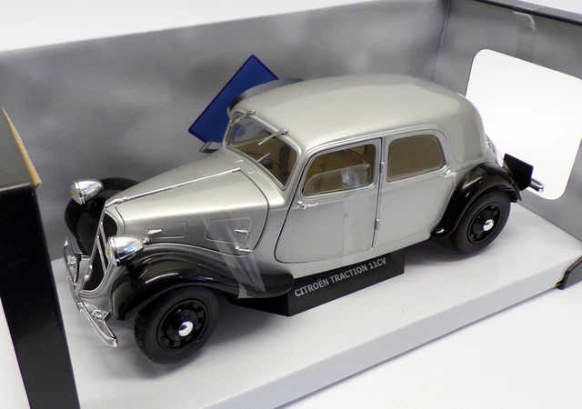 SOLIDO 1/18 SCALE S1800904 - Citroen Traction 11CV - Silver/Black EUR 102,99 - PicClick FR