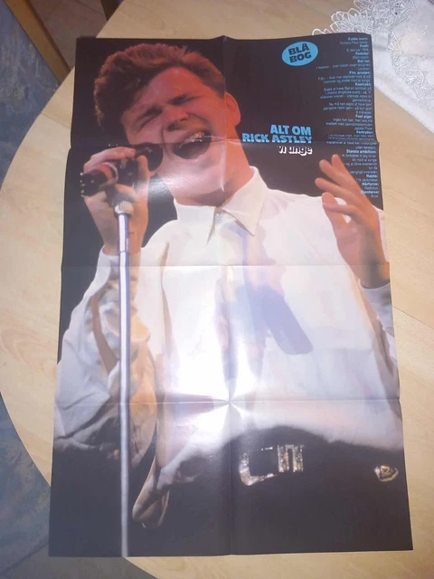 PET SHOP BOYS Rick Astley Very big Poster EUR 30,00 - PicClick DE