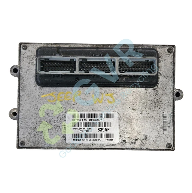 JEEP GRAND CHEROKEE WJ MKII Engine ECU P56041839AF £249.99 - PicClick UK