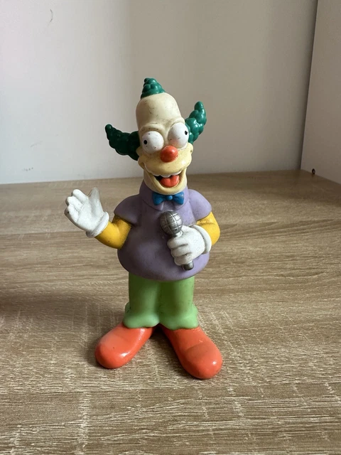 THE SIMPSONS KRUSTY The Clown 2000 Figure Burger King Toy Rare ...