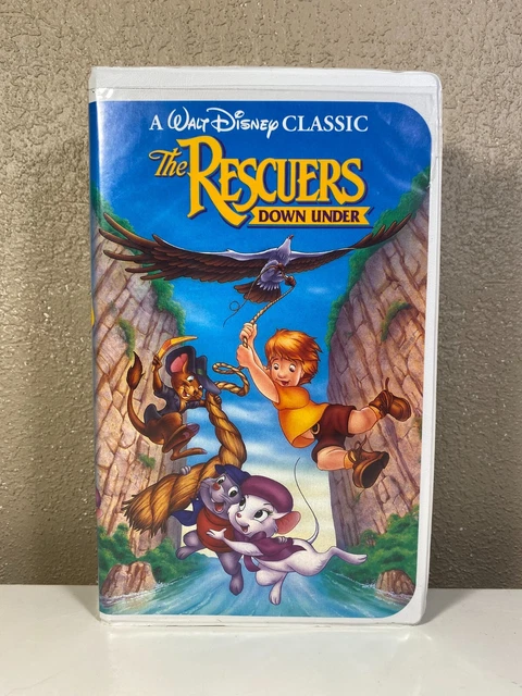 DISNEY THE RESCUERS 2: Down Under (VHS, 1991) Black Diamond 💎FAST ...