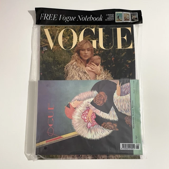 VOGUE MAGAZINE (UK) August 2024 - Suki Waterhouse Cover - Notebook New ...