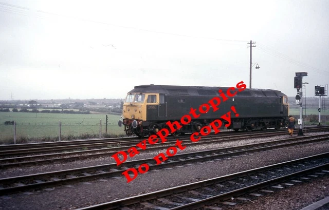 ORIGINAL 35MM Slide Railway Diesel /Steam- 47628 @ Bristol Parkway 17th ...