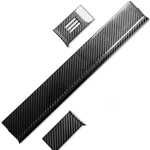 KIT DE GARNITURE de tableau de bord central en fibre de carbone ...