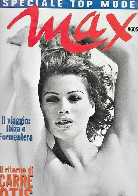 MAX ITALIA 1995 Carre Otis Natasha Charlize Theron Bridget Hall Diane ...