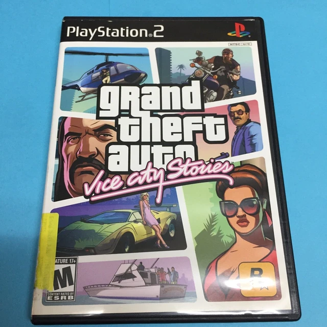 GRAND THEFT AUTO: Vice City Stories PS2 (Sony PlayStation 2, 2007) GTA ...