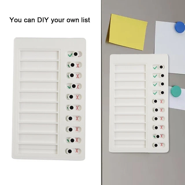 USEFUL BLANK CARD Blank Cards To Do List Elder Care Memo Board My ...