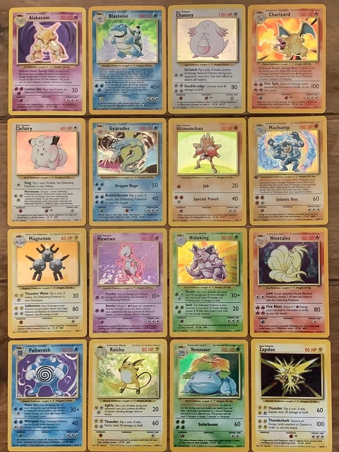 BASE SET CHARIZARD Venusaur Blastoise Holo Pokemon Card Japanese 1996 # ...