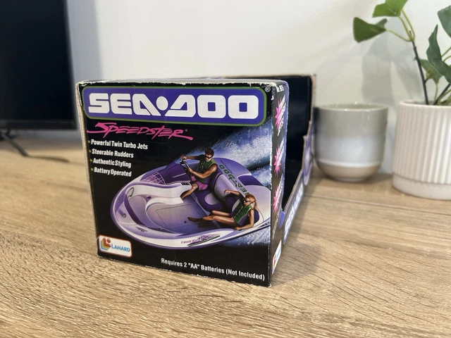VINTAGE 1995 SEA-DOO Speedster Kids Battery Operated Boat (new In Box ...