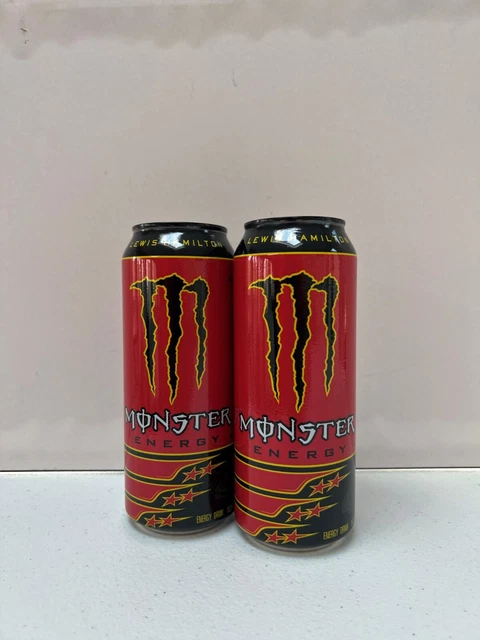 LIMITED EDITION LEWIS Hamilton Monster Energy Drink 16.9 Fl Oz Can ...
